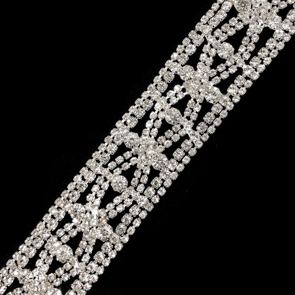 Rhinestone Trim - Etsy
