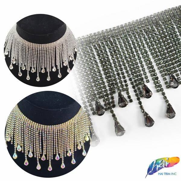 Crystal Fringe - Etsy