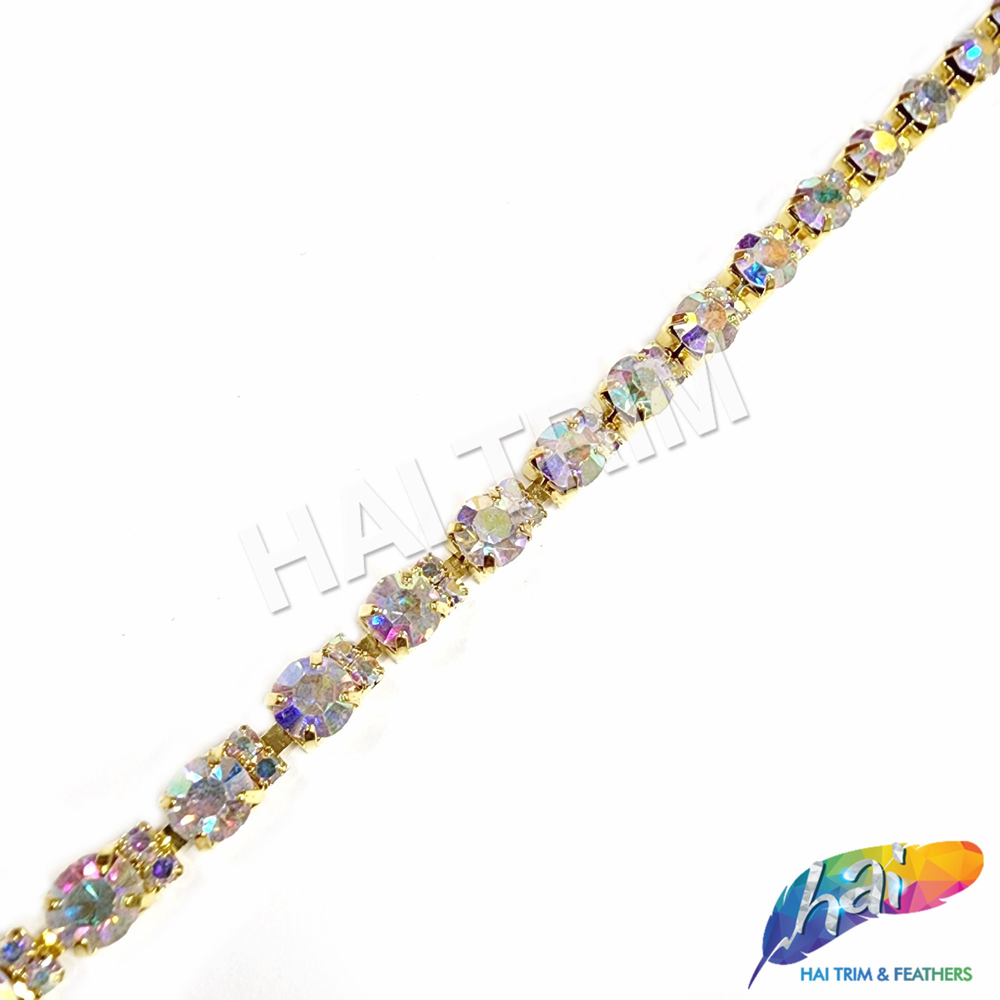 Crystal Rhinestone Trimming, Wedding or Formal Rhinestone Trim ...