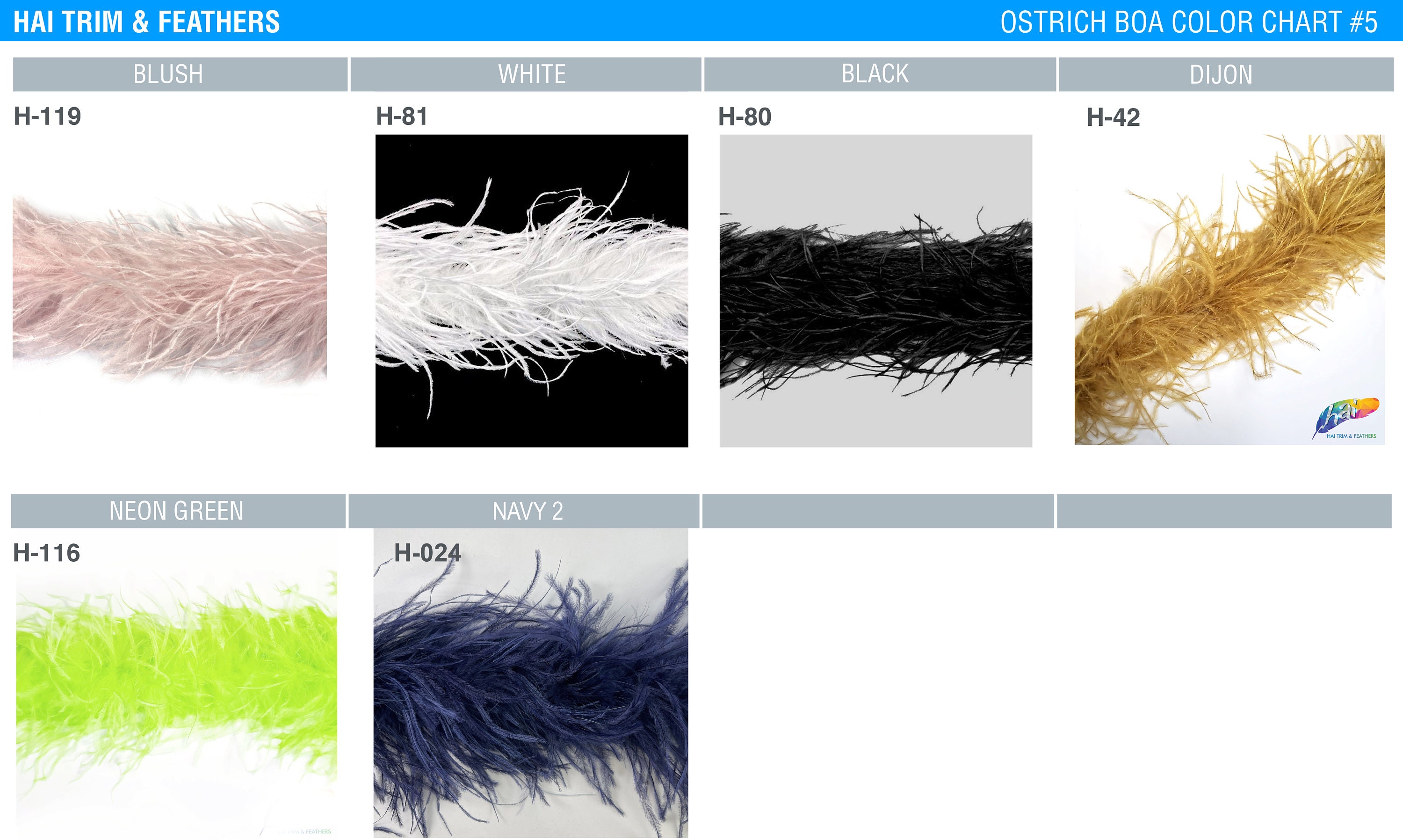 2-ply 2 Yards Long Ostrich Feather Boa Strung Feather Strand - Etsy