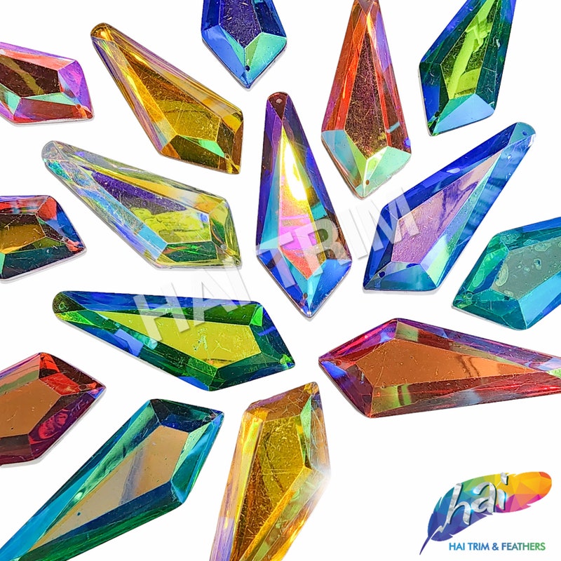 Color Sew on Gems - Etsy