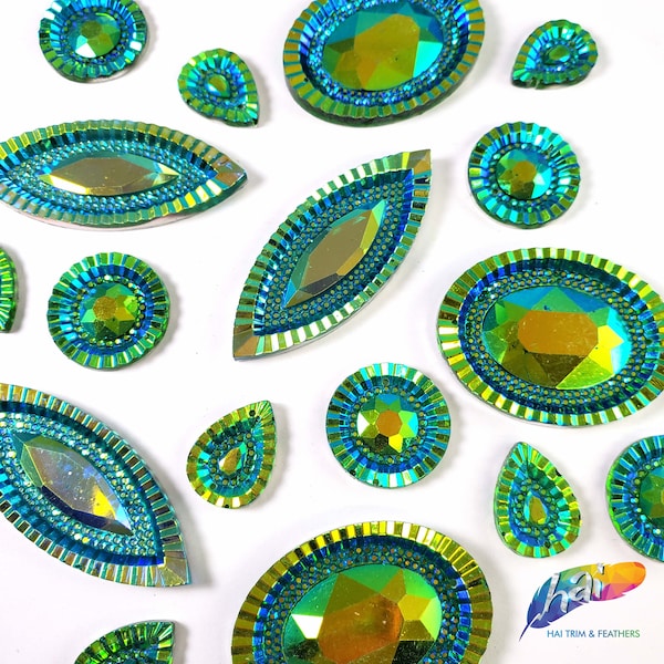 Yellow Rhinestones - Etsy