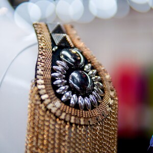 Sold PER PIECE! Beaded Epaulets, Fancy Shoulder Patches, Shiny Beaded ...