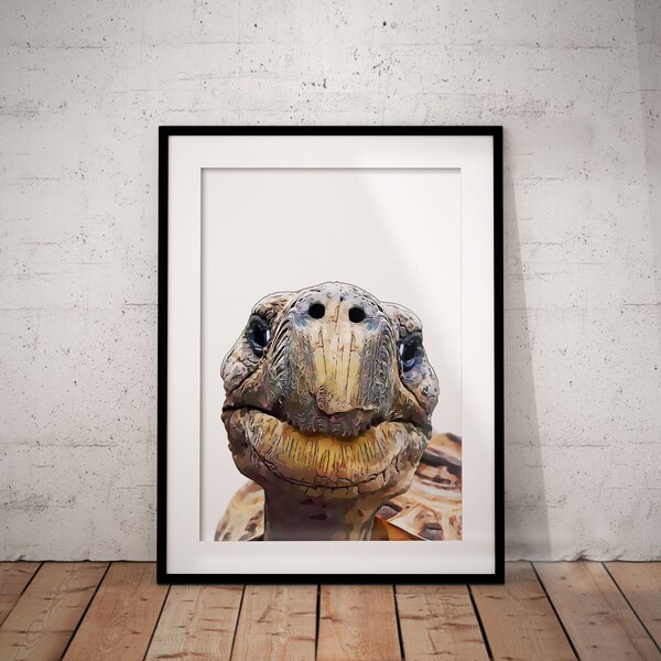 Tortoise Art - Etsy