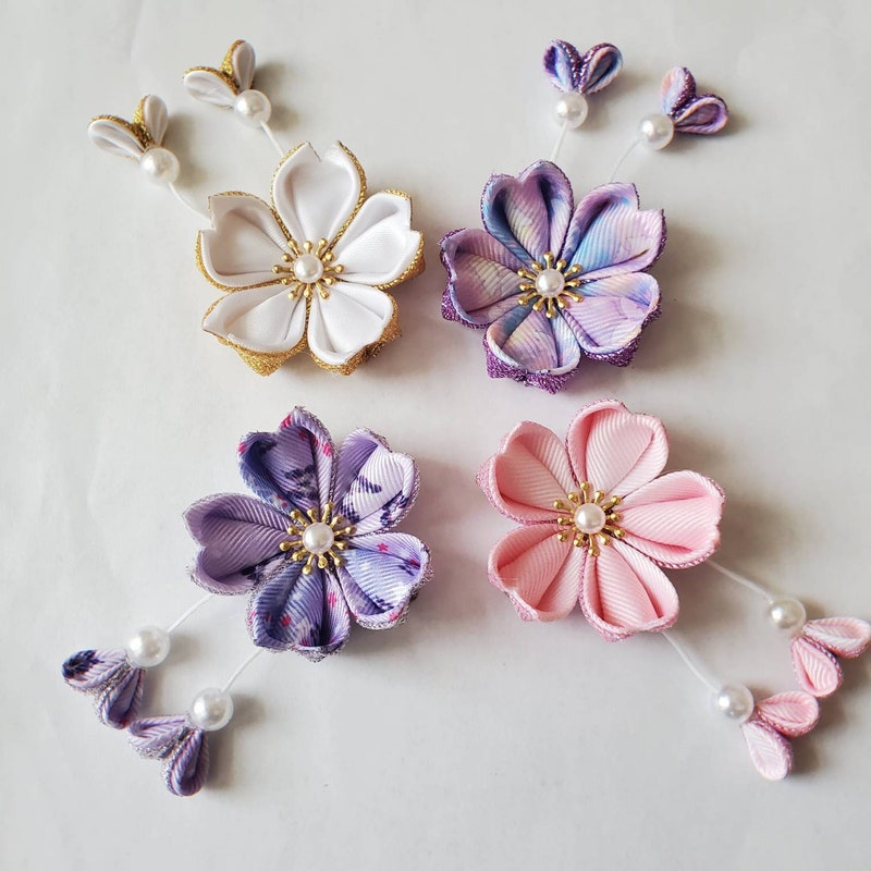 Kanzashi Tassels - Etsy