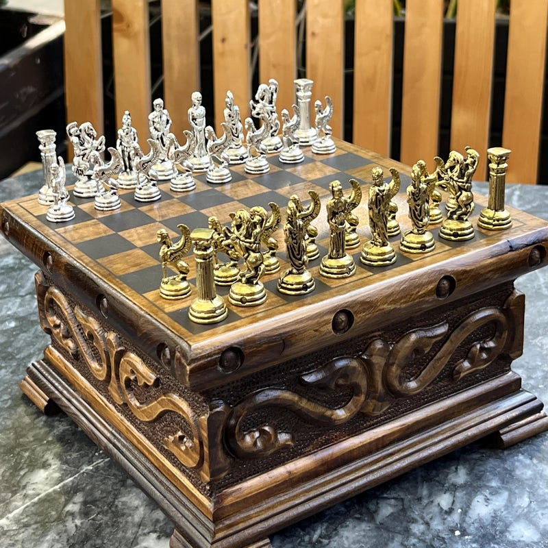 Custom Chess Board - Etsy