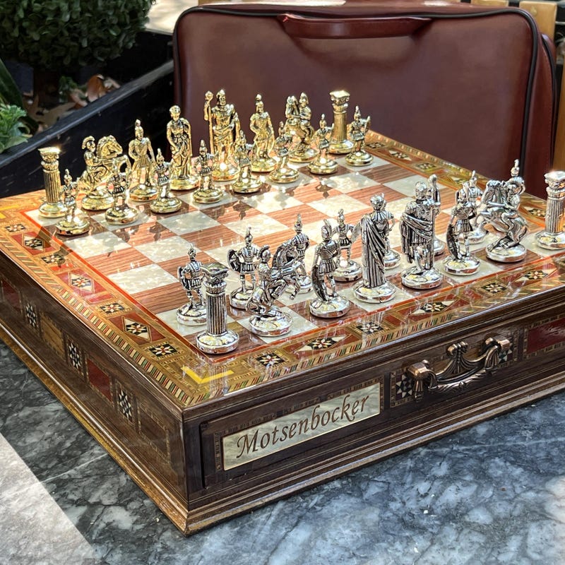 Medieval Chess Set - Etsy