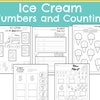 Adding Practice Preschool Printable Numbers and Counting Preschool, Pre ...
