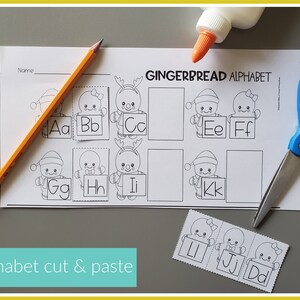 Printable Gingerbread Theme Preschool, Pre K, Kindergarten Activity ...