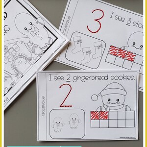 Printable Gingerbread Theme Preschool, Pre K, Kindergarten Activity ...