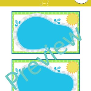 Alphabet & Beginning Sound Matching Activity, A-Z , Printable Alphabet ...