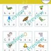 Alphabet & Beginning Sound Clip Card Activity, A-Z , Printable Alphabet ...