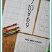 Apple Theme Pre K Activity Printable Numbers & Counting, Alphabet ...