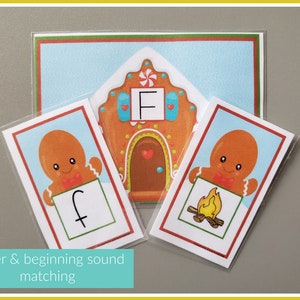 Printable Gingerbread Theme Preschool, Pre K, Kindergarten Activity ...