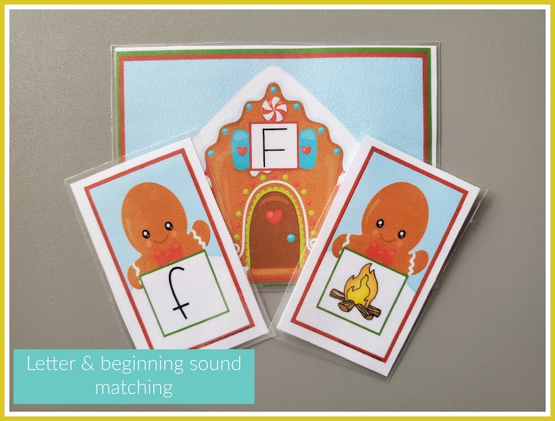 Printable Gingerbread Theme Preschool, Pre K, Kindergarten Activity ...