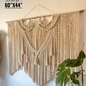 Extra Large Macrame Wall Hanging, Large Macrame Wedding Backdrop Arch ...