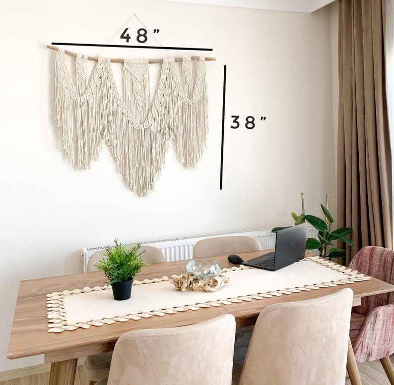 Extra Large Macrame Wall Hanging Bohemian Decoration Woven | Etsy Canada