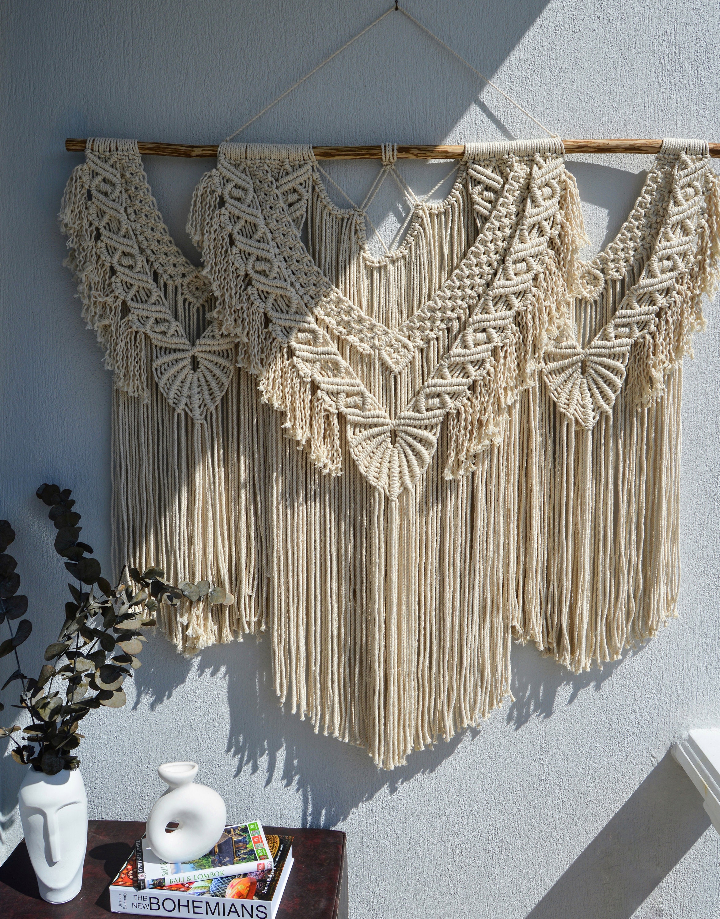 Extra Large Macrame Wall Hanging, Large Macrame Wedding Backdrop Arch ...