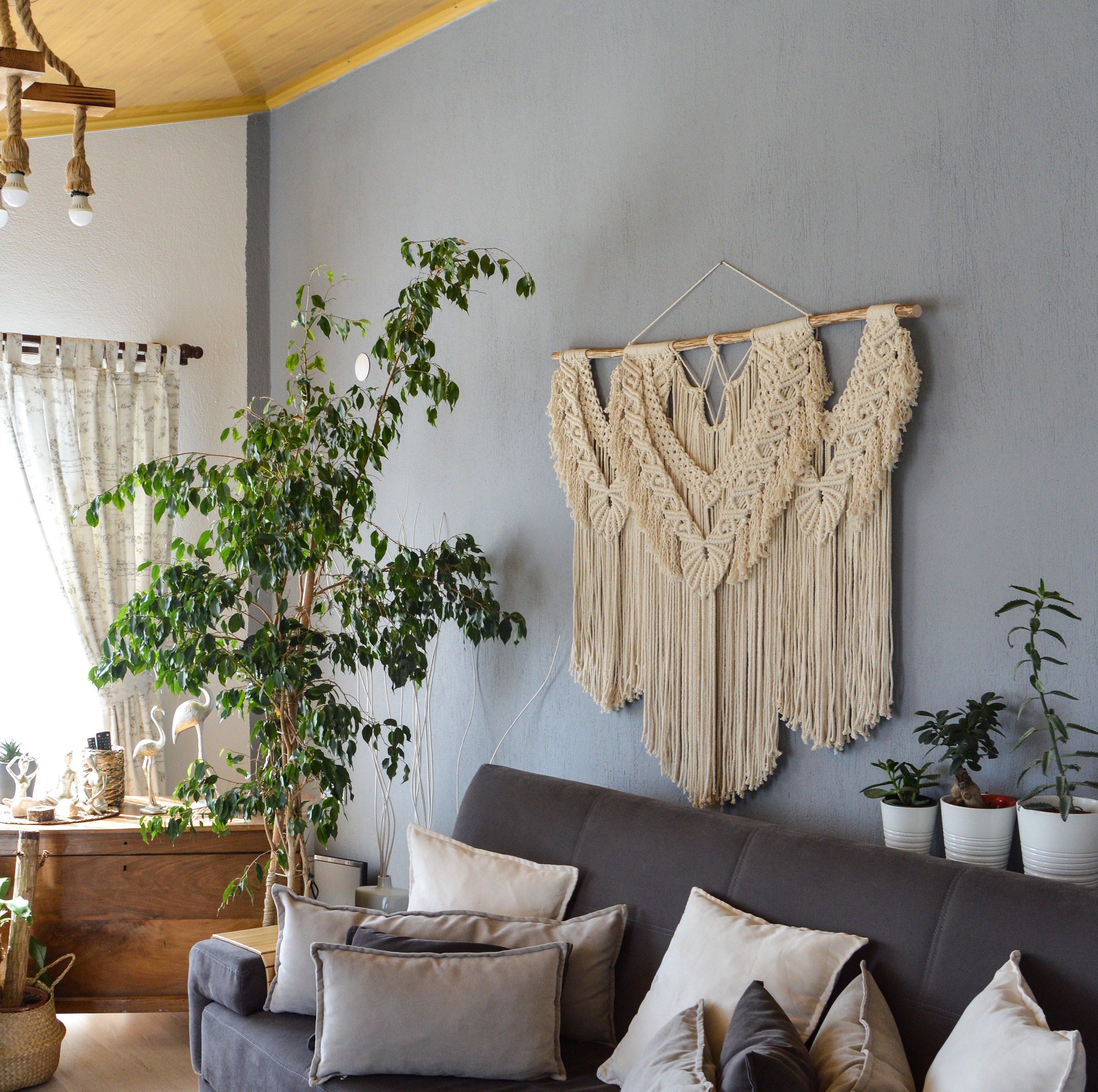 Extra Large Macrame Wall Hanging Large Macrame Wedding | Etsy