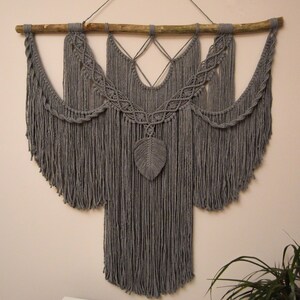 Large Macrame Wall Hanging, Modern Woven Wall Art, Macrame Headboard ...