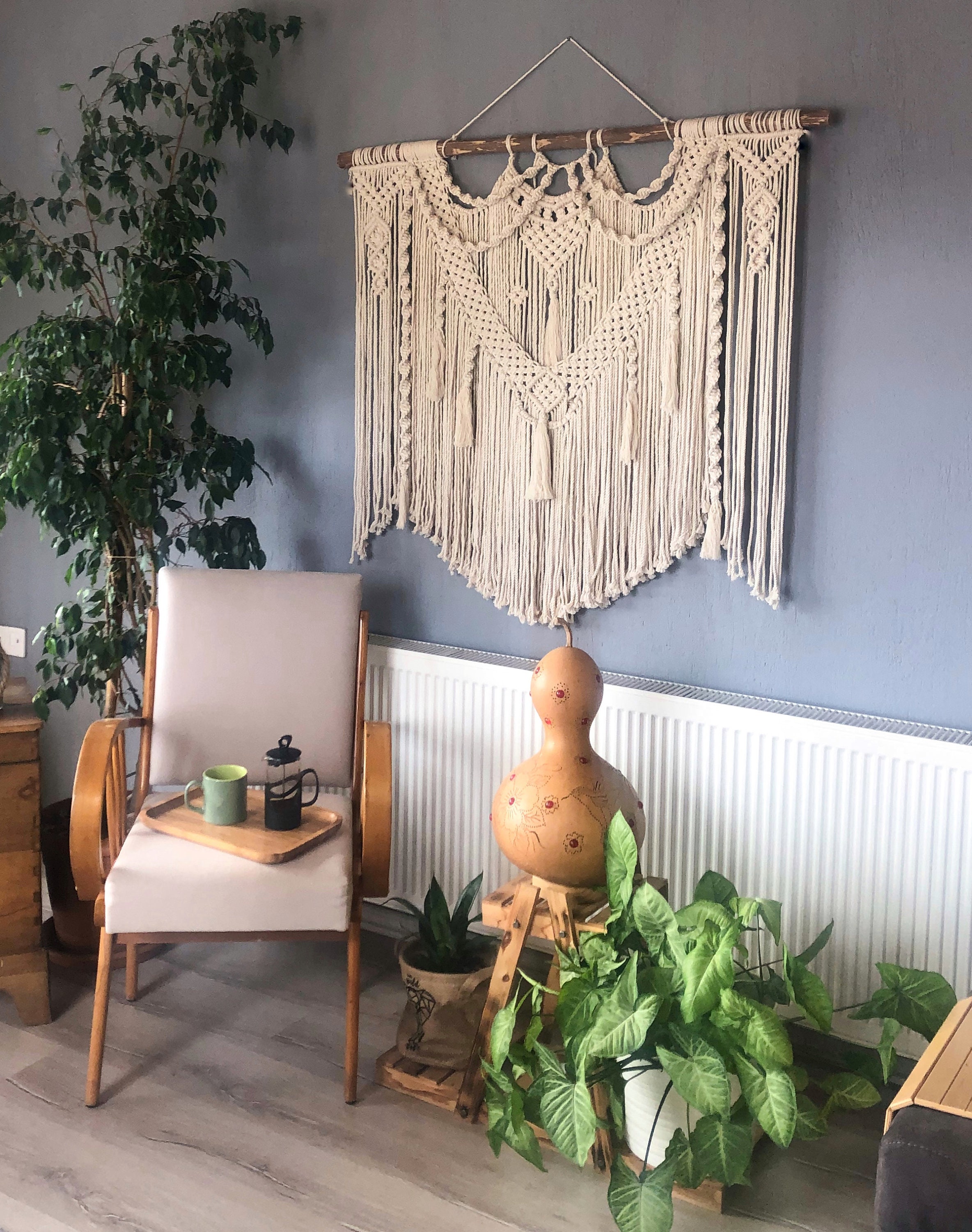 Extra Large Macrame Wall Hanging Large Macrame Wedding - Etsy