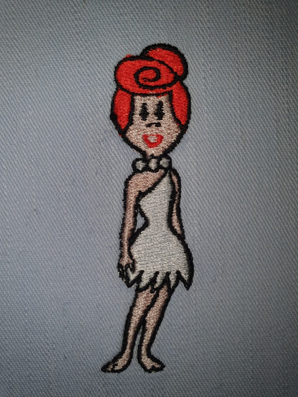 Wilma Flintstone embroidery pattern for the machine | Etsy