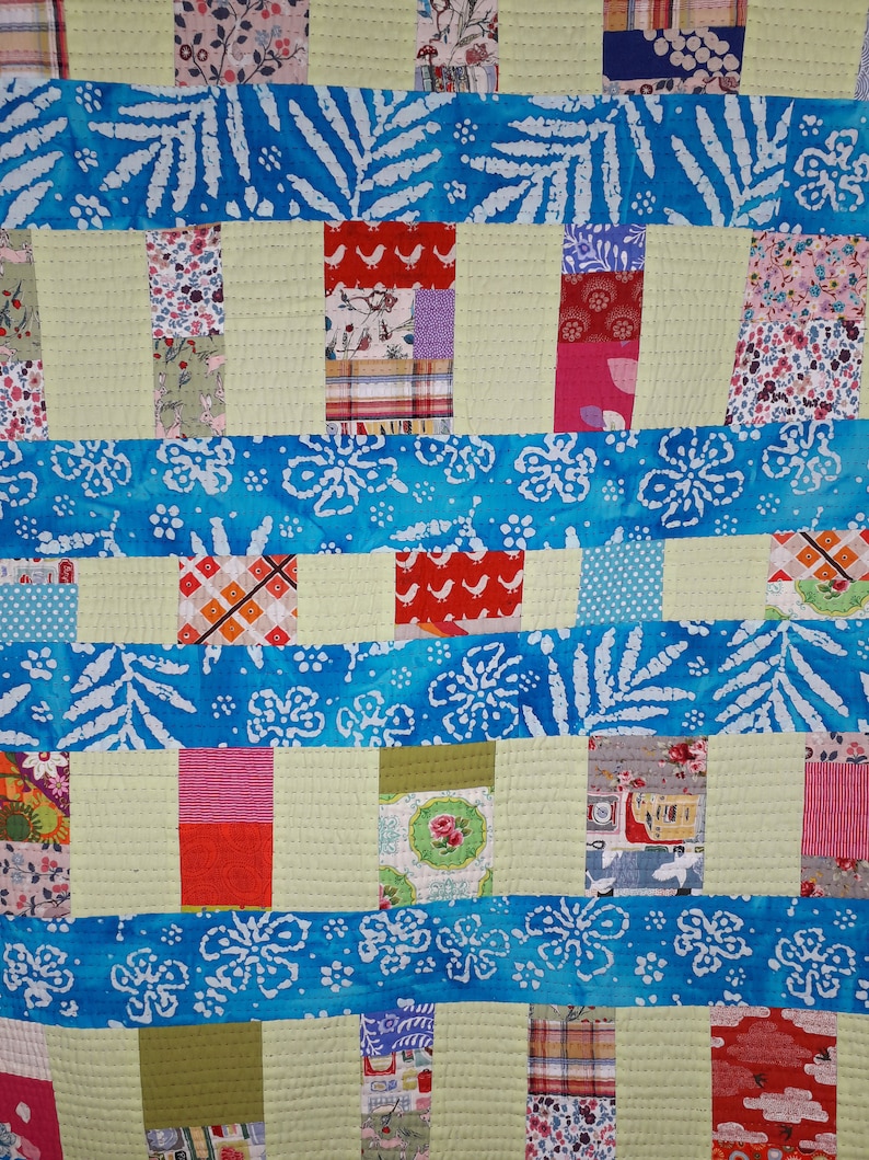 Handmade Patchwork Quilt - Etsy