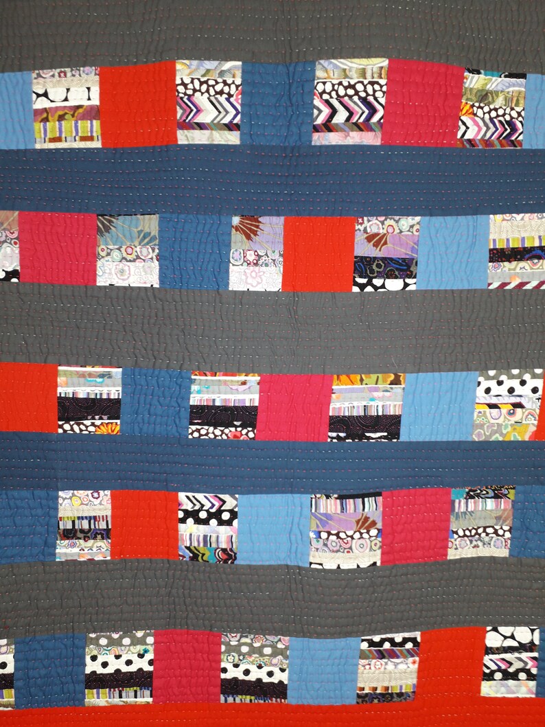 Handmade Patchwork Quilt - Etsy