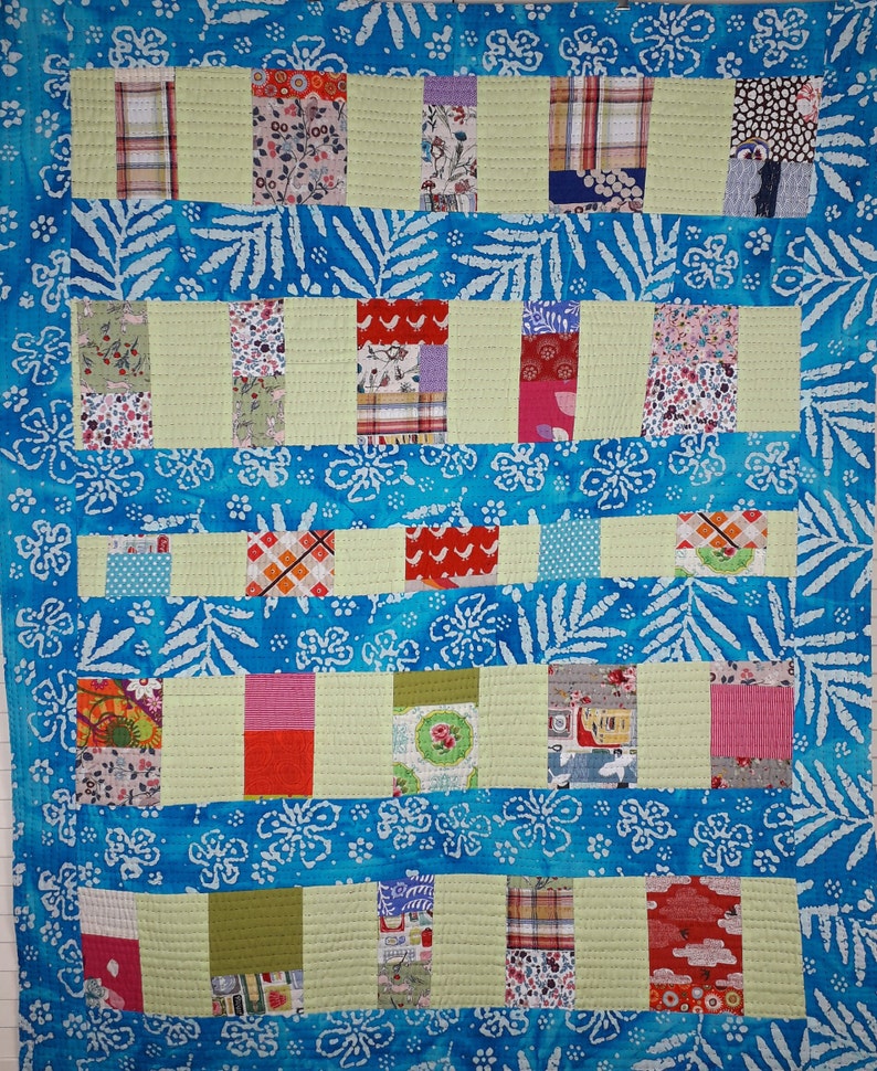 Handmade Patchwork Quilt - Etsy