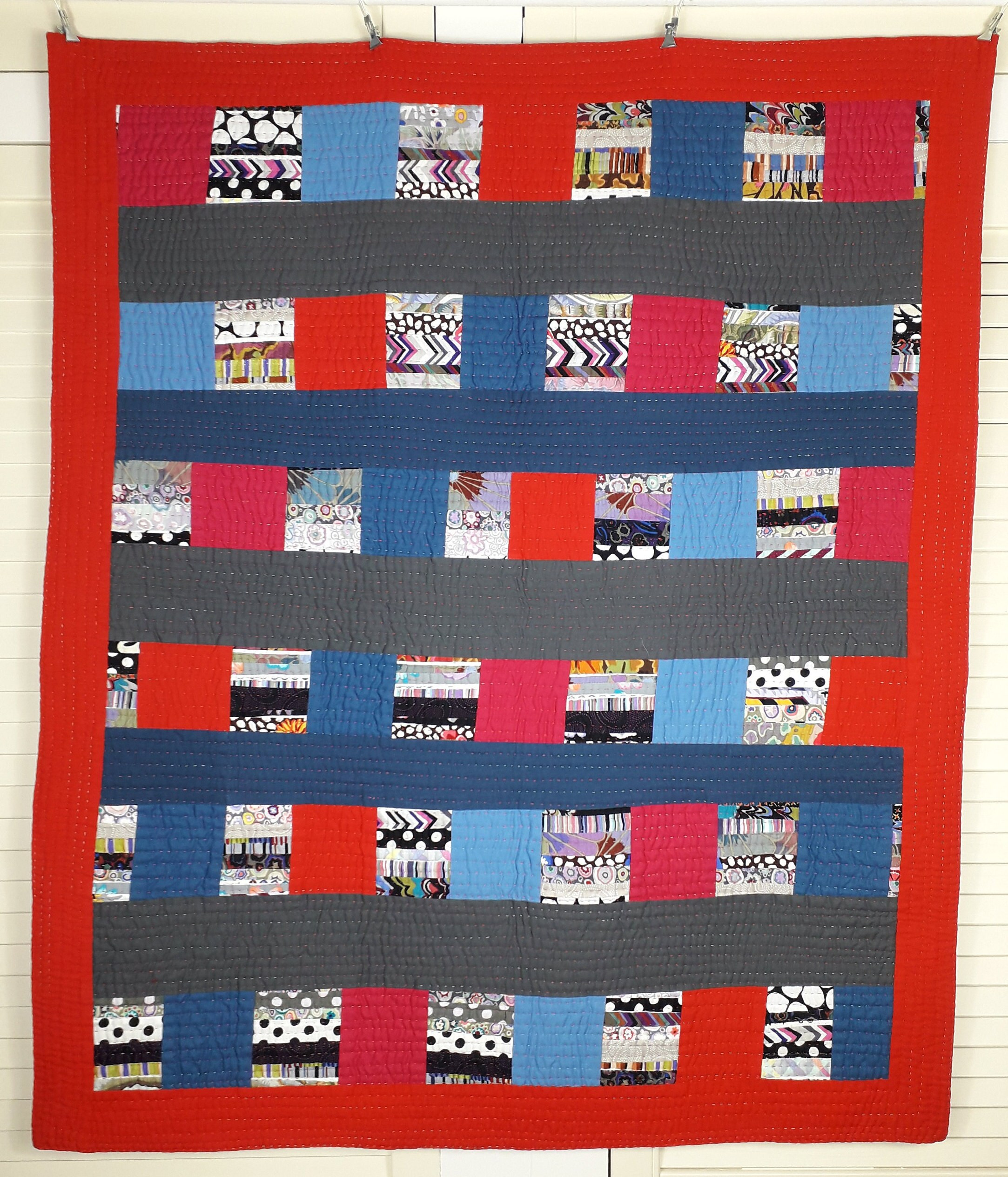 Handmade Patchwork Quilt - Etsy
