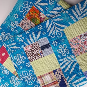 Handmade Patchwork Quilt - Etsy