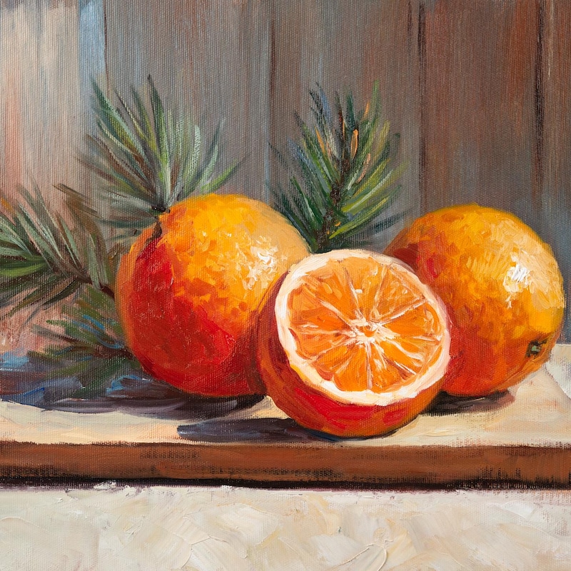 Orange Still Life - Etsy
