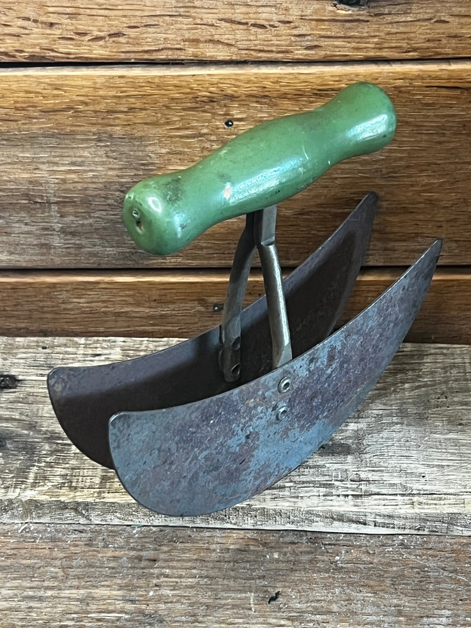 Vintage 1930s to 1950s Food Chopper Metal/wood Wall Hanging Collectible ...