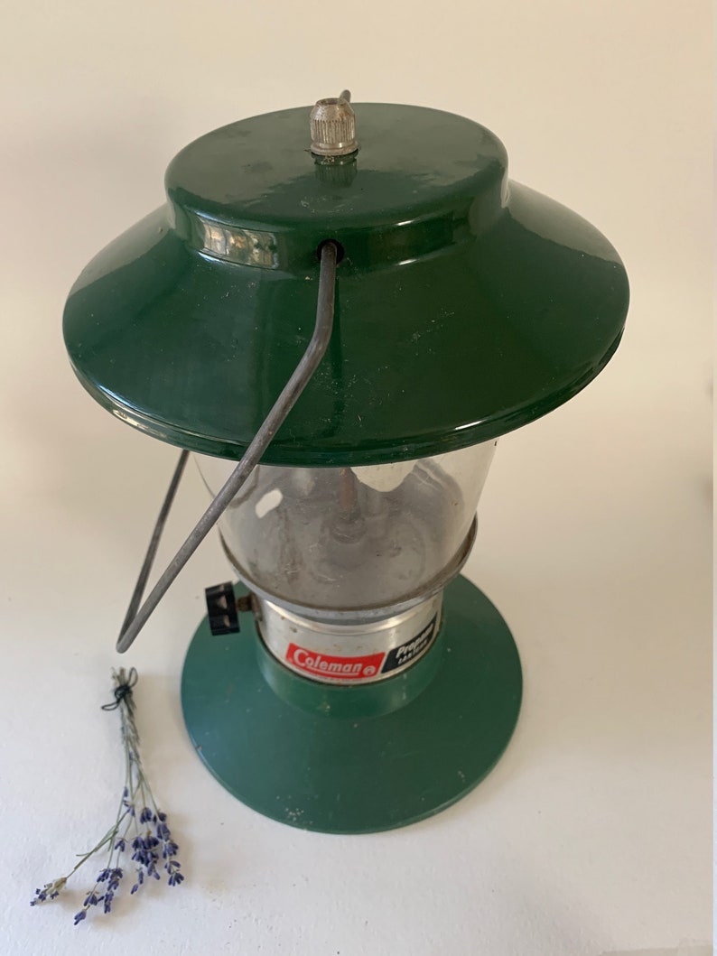 Vintage Coleman 2 Mantle Propane Lantern 5114 B | Etsy