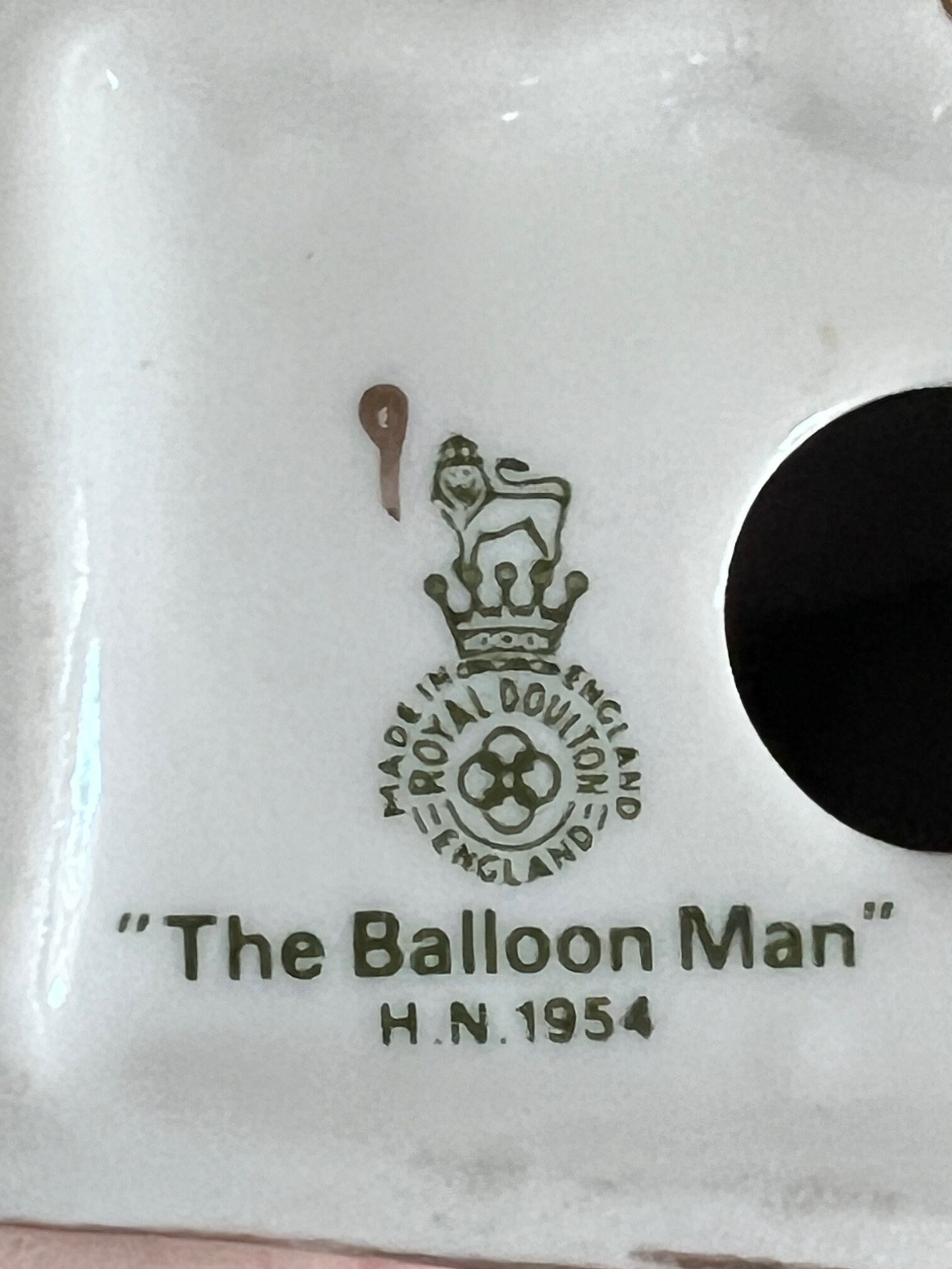 Vintage Old Man With Balloons Figurine, the Balloon Man by Royal ...