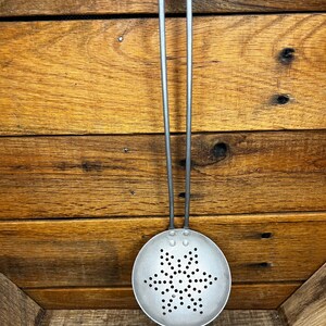 Vintage Aluminum Ladle One STAR Pattern in Dipper 8 Handle 3 1/4 Dipper ...