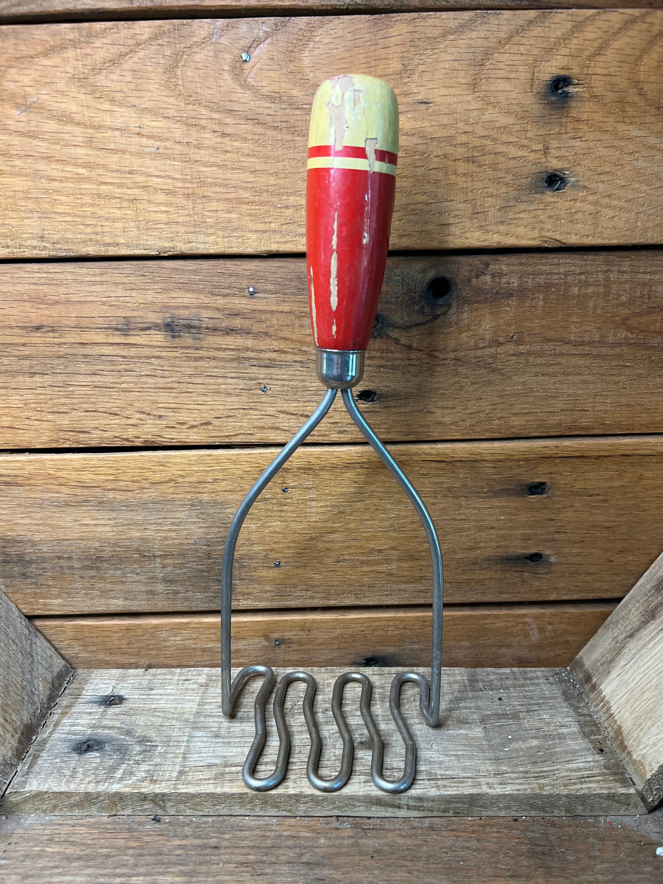 Vintage Potato Masher 1940's Farmhouse Retro Kitchen - Etsy