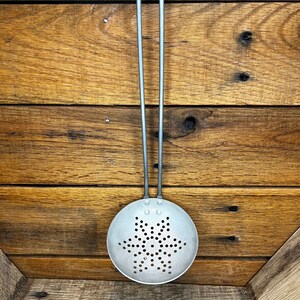 Vintage Aluminum Ladle One STAR Pattern in Dipper 8 Handle 3 1/4 Dipper ...