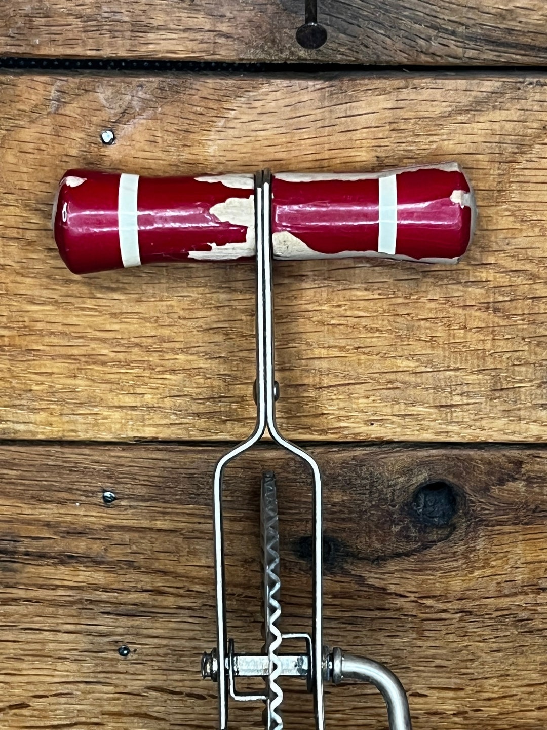 Vintage High Speed Super Center Drive Beater - Red With White Stripe ...