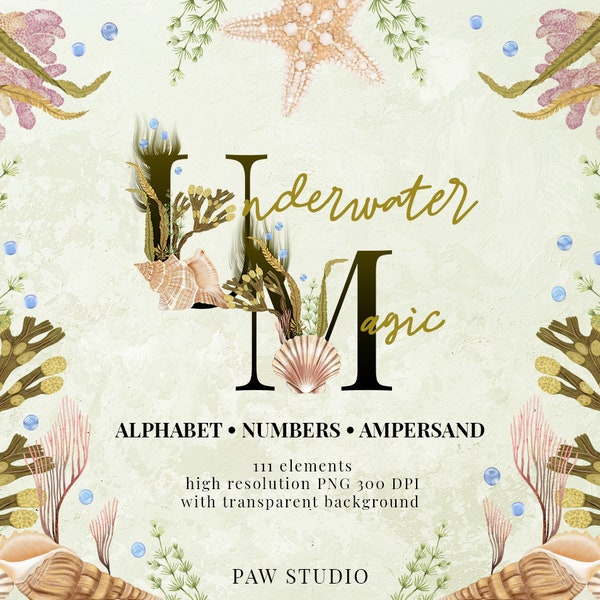 Underwater Font - Etsy UK