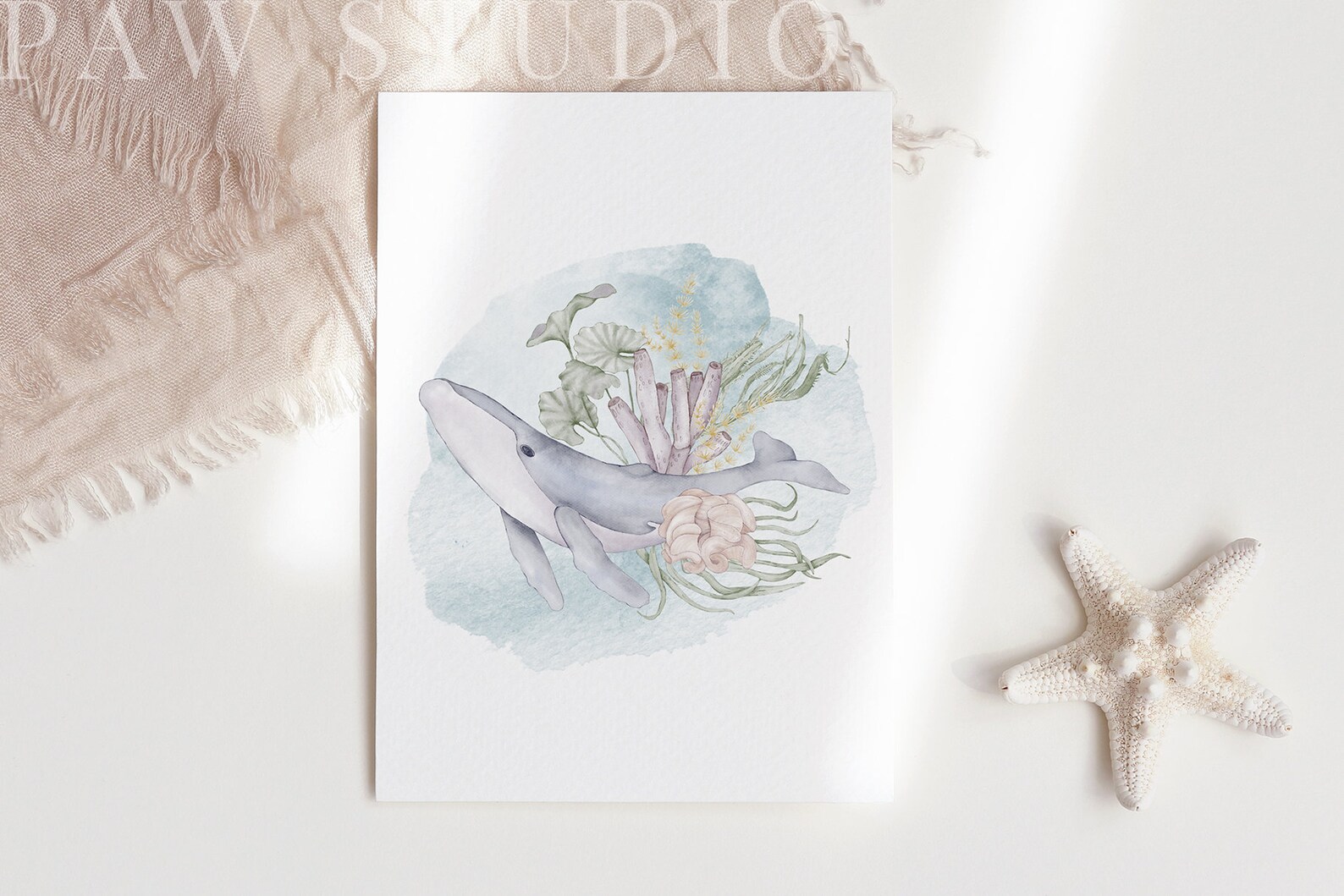 Underwater Clipart Nursery Ocean Summer Clipart Under the Sea - Etsy