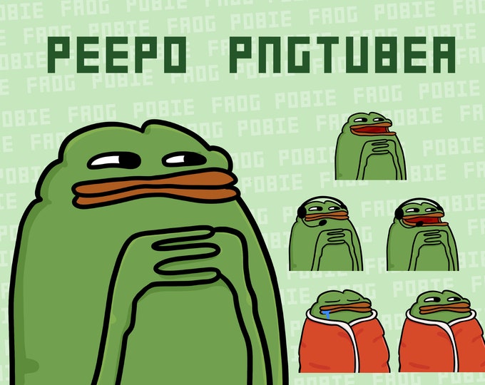 Pixel Peepo Sub/bit Badges - Etsy Canada