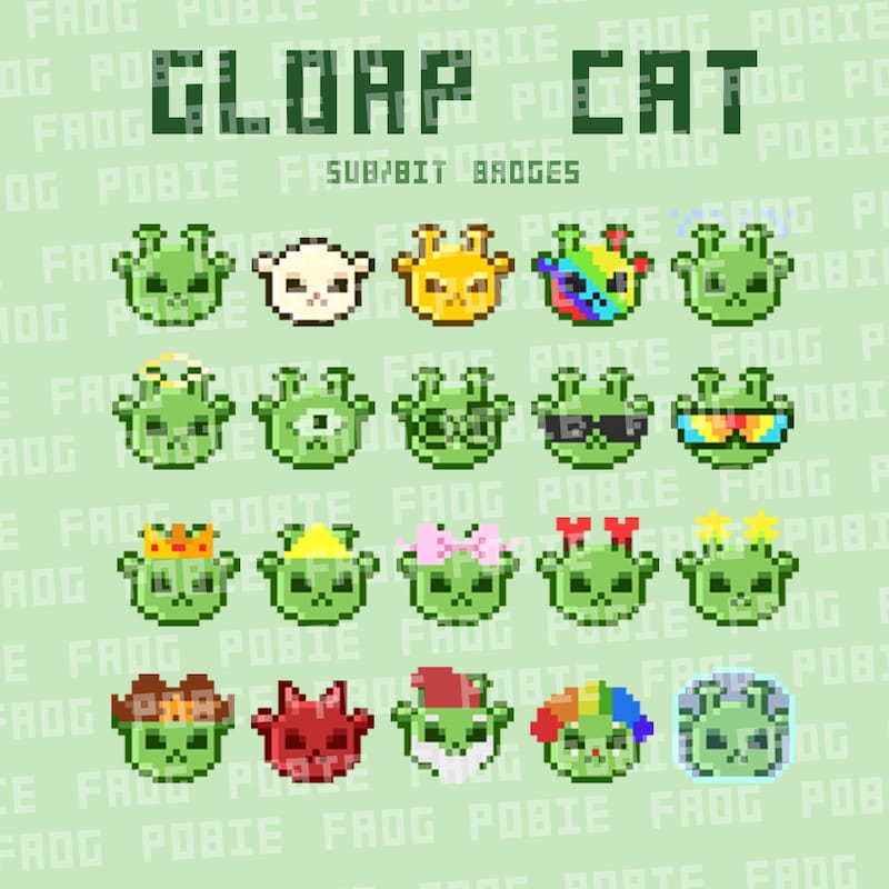 Glorp Alien Cat - Etsy