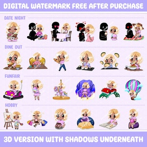 240pcs Goodnotes Stickers Instant Digital Download Mega Pack ( Kyla ...