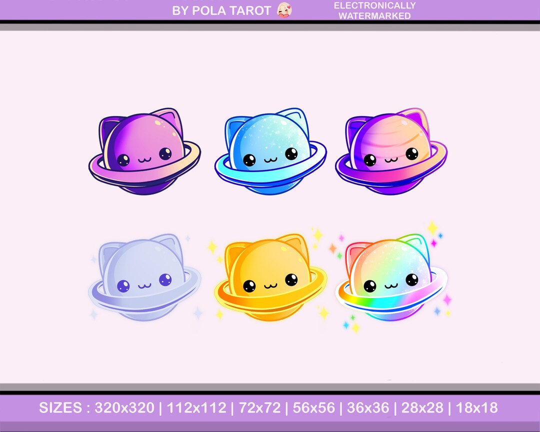 Astronomy Stream Sub Badges for Cat Lovers and Your Subscribers - Etsy