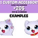 42 CUSTOM CAT Twitch Chibi Emotes NEW Pet Emotes Emot Twitch Emote ...