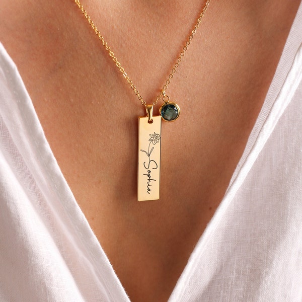 Birth Necklace - Etsy