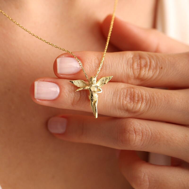 Angel Necklace - Etsy