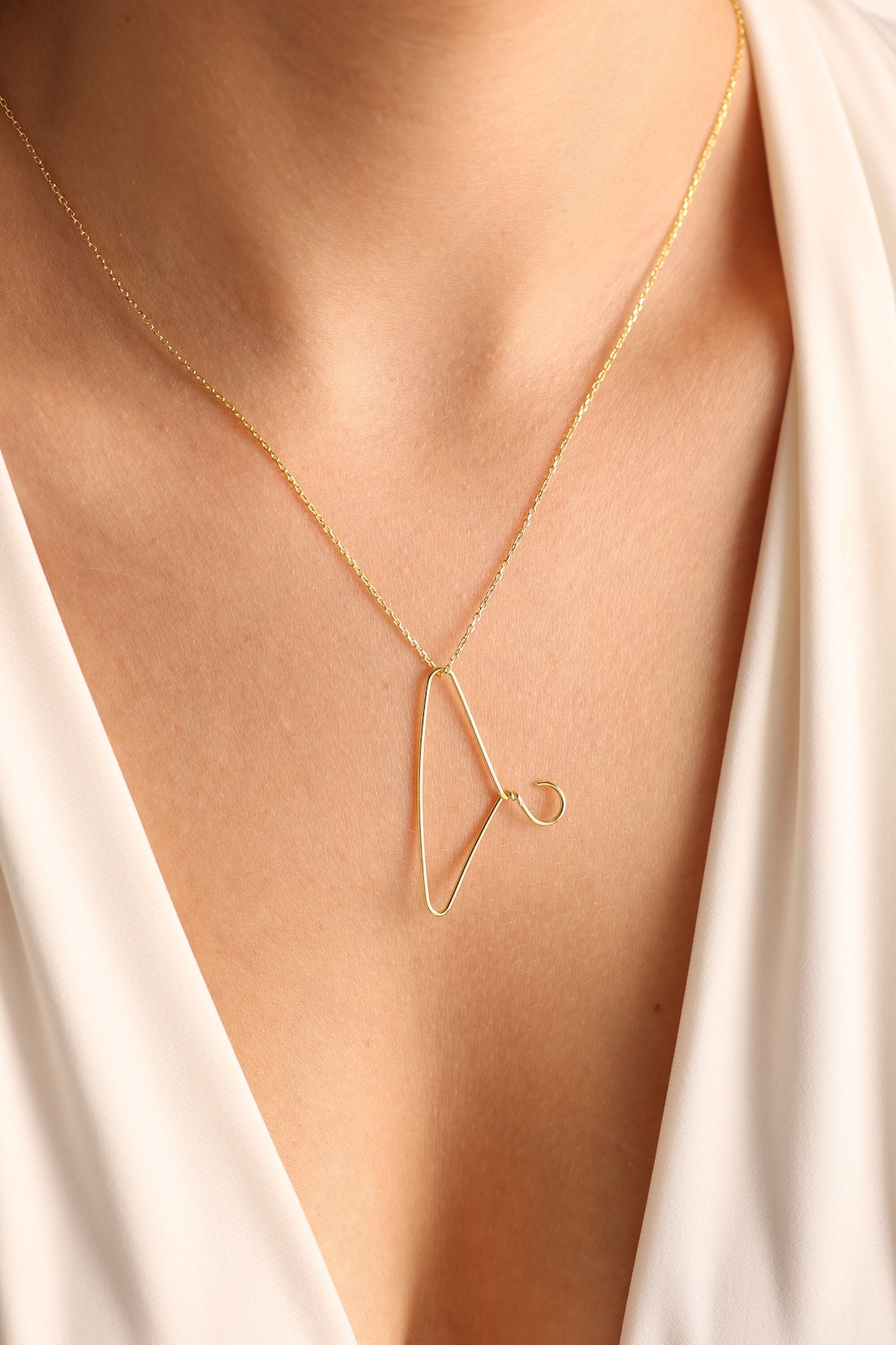 Clothing Hanger Pro-choice Necklace, Coat Hanger Politics Democrat ...