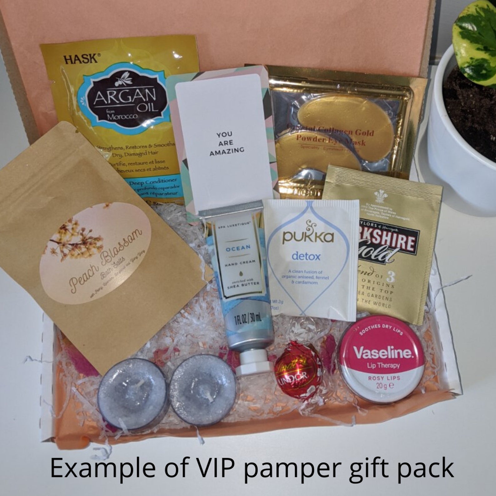 VIP De-stress Box Pamper Letterbox Gift Hug In A Box | Etsy